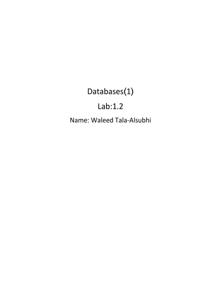 SQL Queries for Employee Database | PDF
