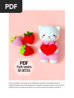 Amigurumi Hello Kitty Patron Gratis Paso A Paso | PDF | Amigurumi | Tejer