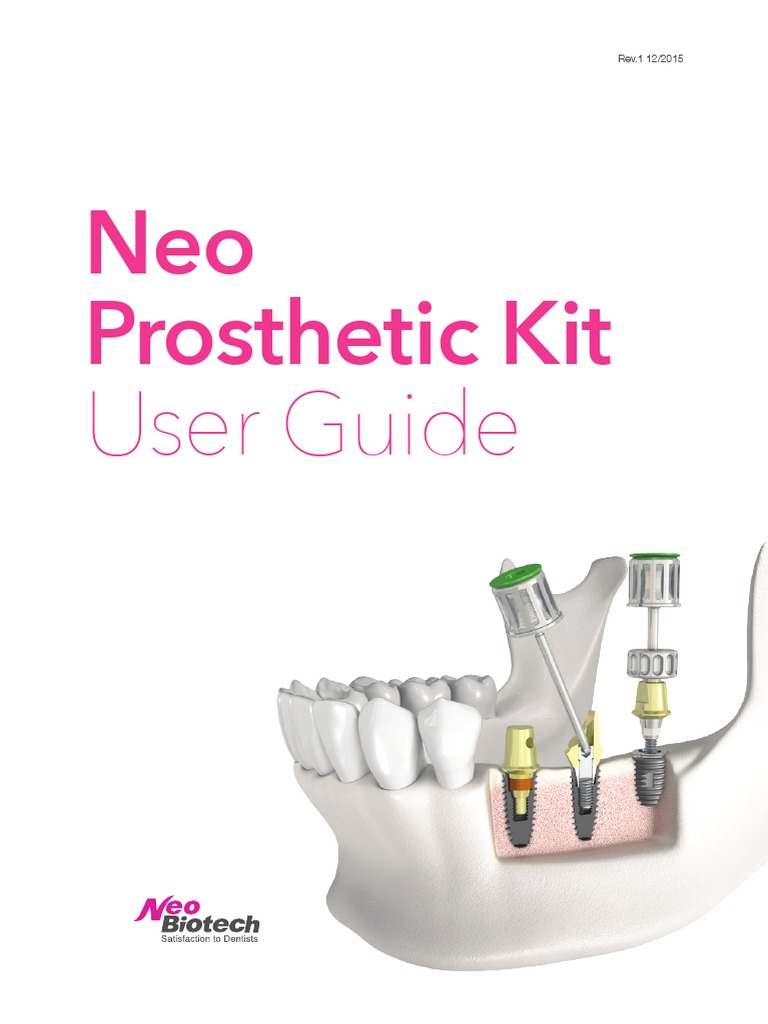Prosthetic - Kit - User - Guide - Rev.1 122015 | PDF