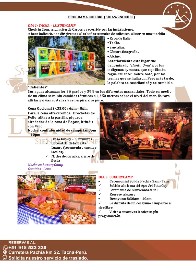 Programa Colibri 2022 | PDF | Comida | Comportamientos alimenticios de los humanos