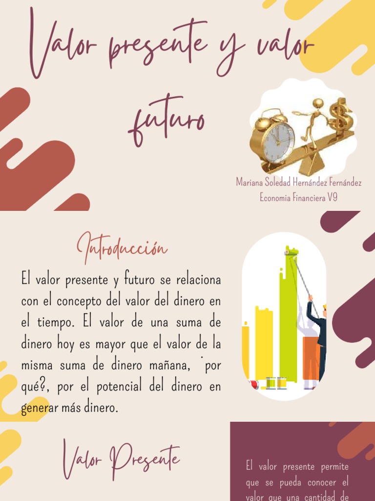 Valor Presente y Valor Futuro | PDF | Interés | Bancario