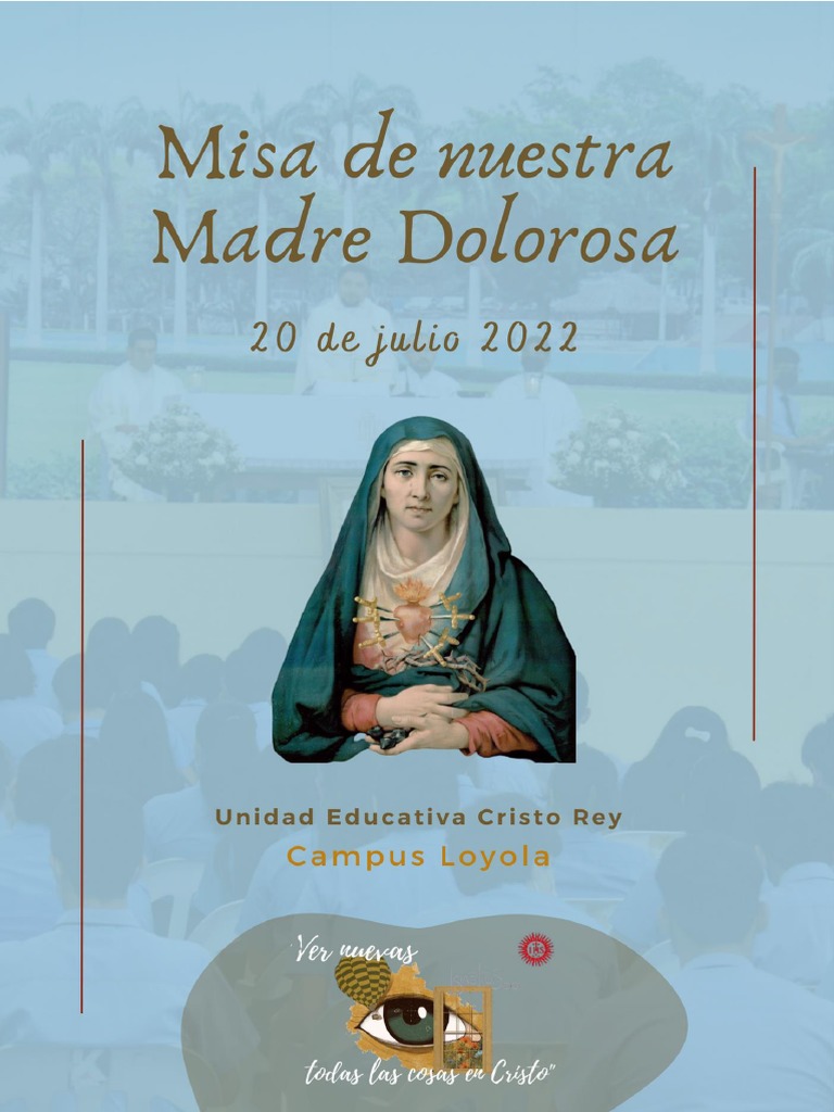 Misa en Honor a la Virgen Dolorosa | PDF | Misa (liturgia) | María ...
