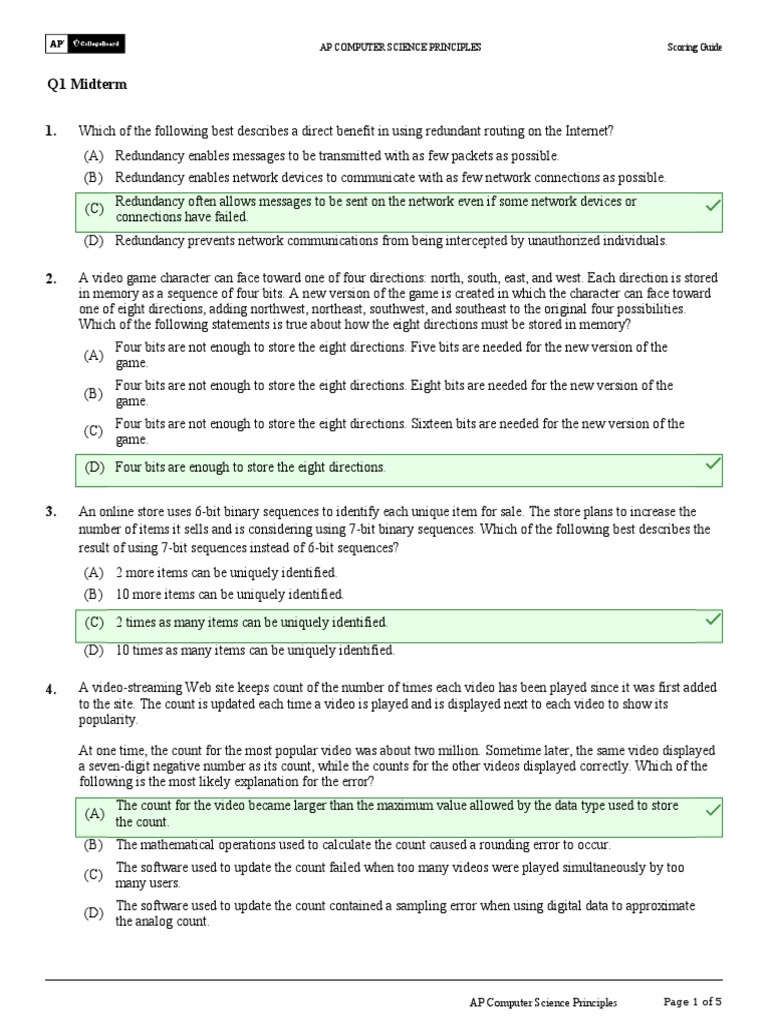 Star Brown - GTP CSP Q1 Midterm (ANS) | PDF | Data Compression | Computer Network