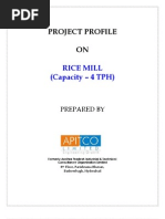 Project Report On Rice Mill | PDF | Rice | Agriculture