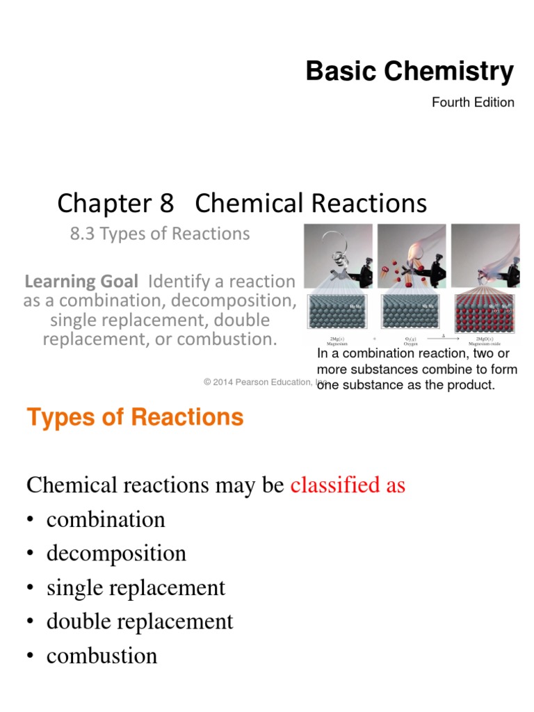 8 3 Types of Reactions 4th Ed | PDF | Chemical Reactions | Nitrogen Dioxide