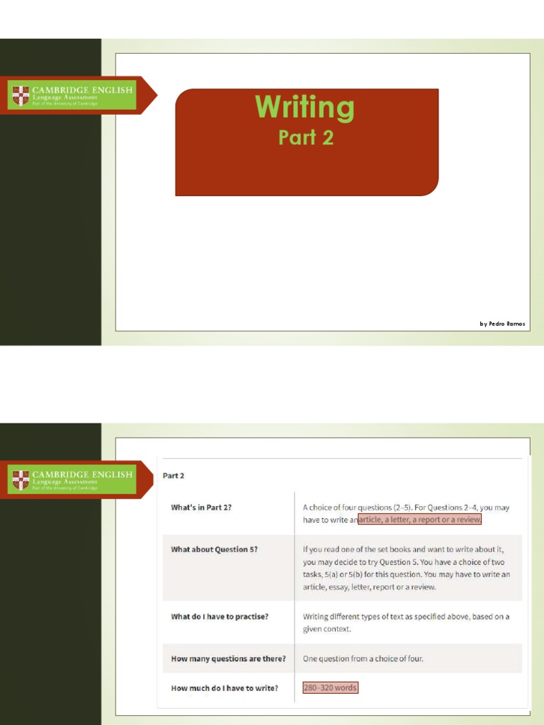 CPE Writing Part 2 | PDF | Application Software | Experience