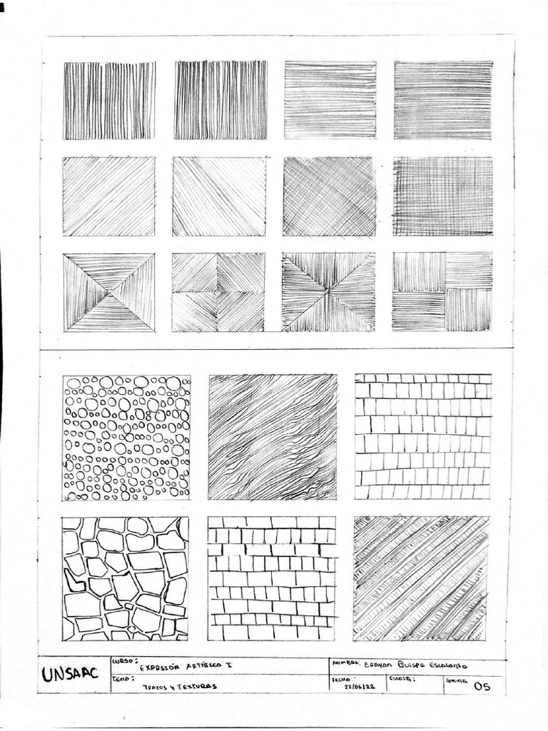 Trazos y Texturas | PDF