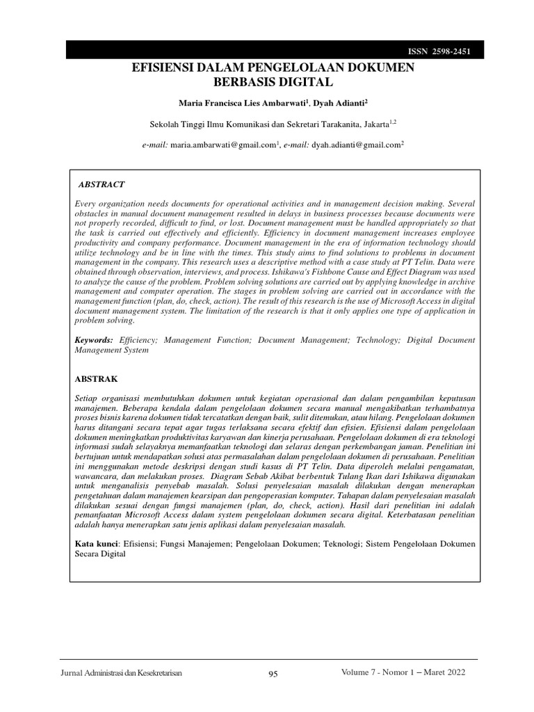 Efficient Digital Document Management | PDF | Information Technology | Computing