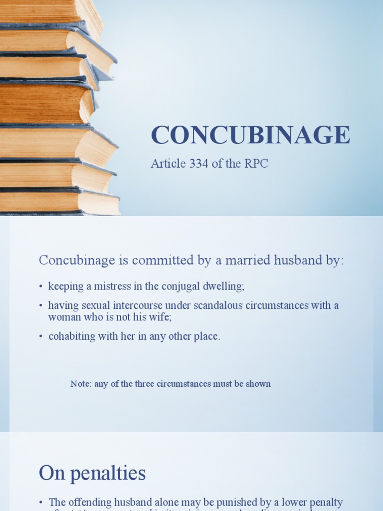 Concubinage | PDF