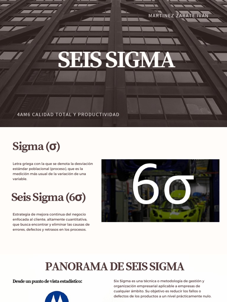 Guía Completa de Seis Sigma | PDF | Six Sigma | Economias
