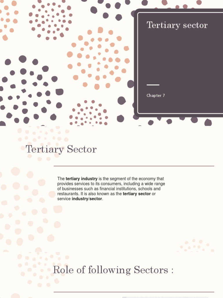 Tertiary Sector | PDF | Insurance | Banks