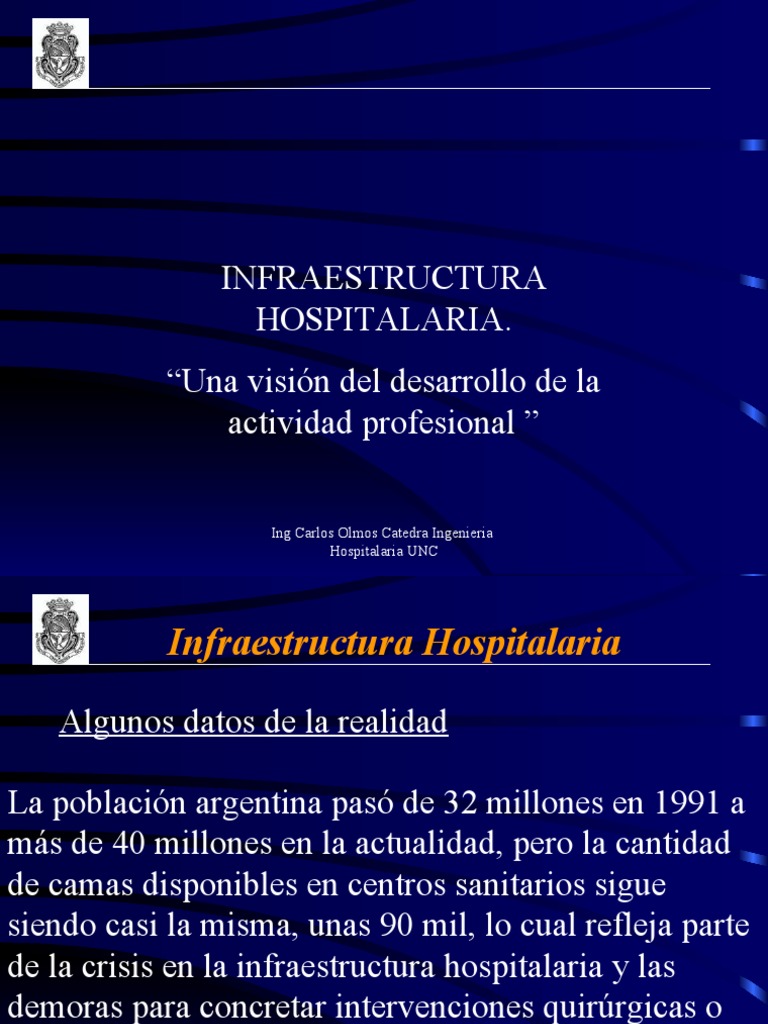 Infraestructura Hospitalaria | PDF | Hospital | Ingeniería