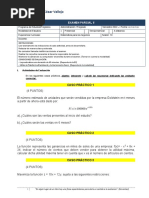 Caso Practico Unidad 3 Calculo | PDF