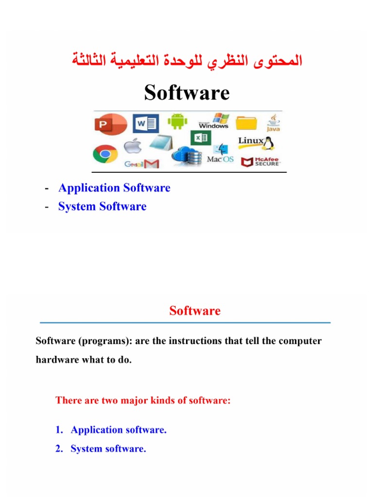 03 Unit 3 (Software) - New | PDF