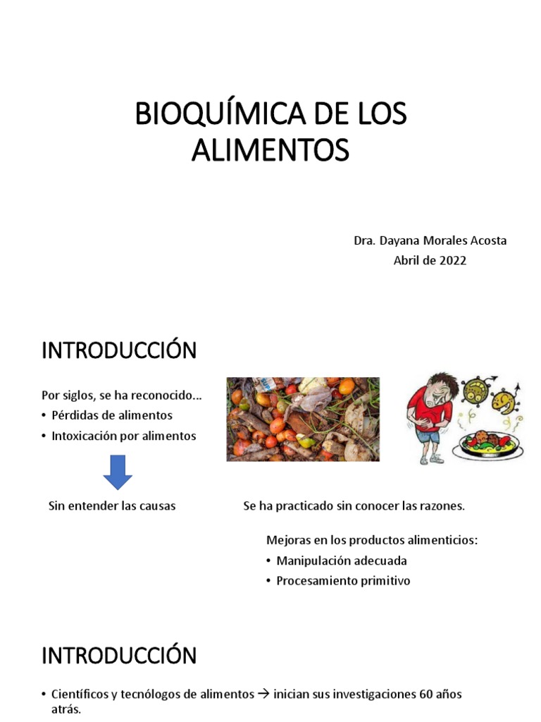 S1. Fundamentos de La Bioquímica de Los Alimentos | PDF | Alimentos ...