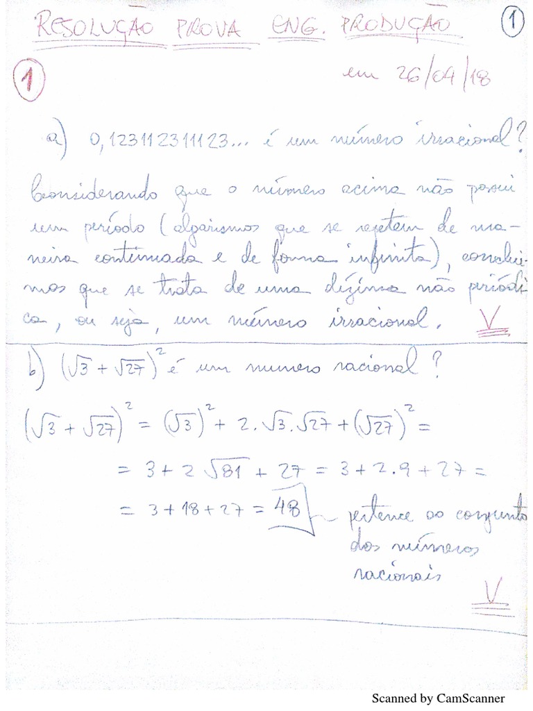 Prova Matematica Eng Produção Univesp Pdf