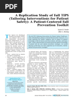 WSHA Post Fall Huddle Tool | PDF | Patient | Nursing