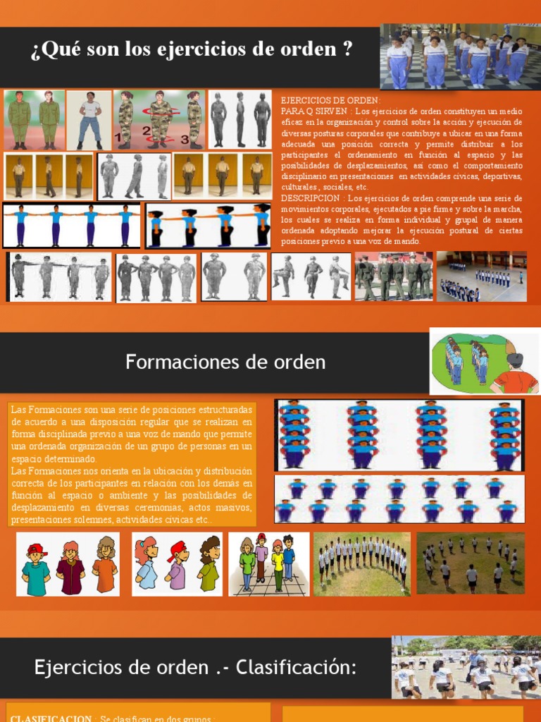 Ejercicios de Orden | PDF