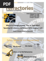 Dry-Out and Heat-Up Procedures - 2015 Workshop | PDF | Refractory | Furnace