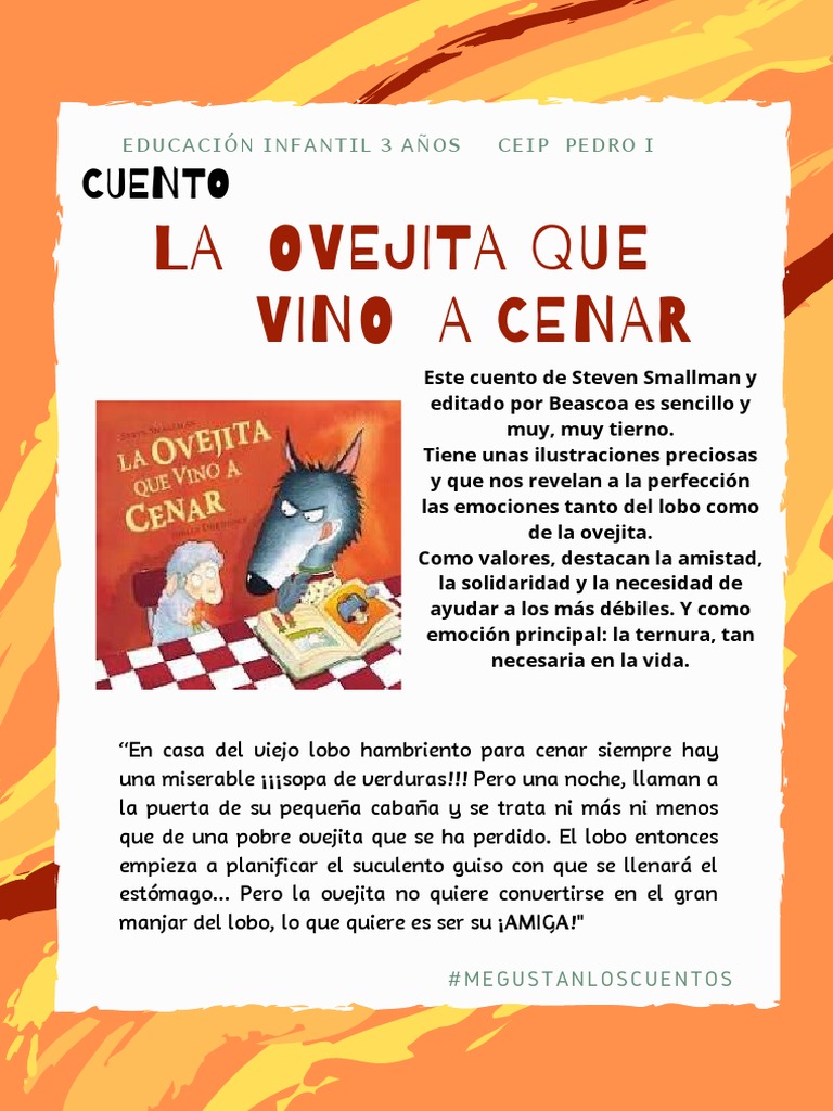 La Ovejita Que Vino A Cenar | PDF