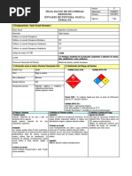 C-MSDS Ficha de Seguridad THINNER | PDF