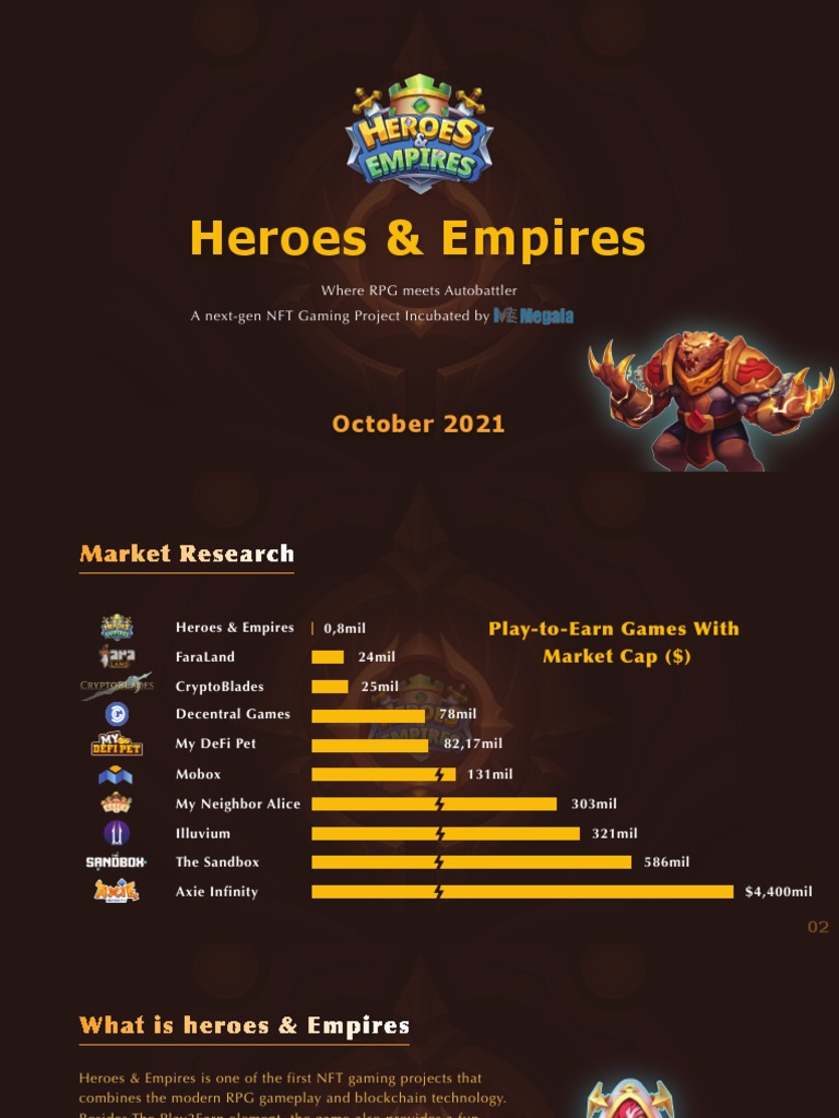 RPG Meets Autobattler in Next-Gen NFT Game "Heroes & Empires | PDF