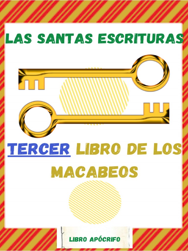 Tercer Libro de Los Macabeos. | PDF | Derecho | Historia