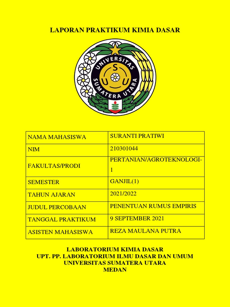Penentuan Rumus Empiris Cu dalam Kimia | PDF | Sains & Matematika