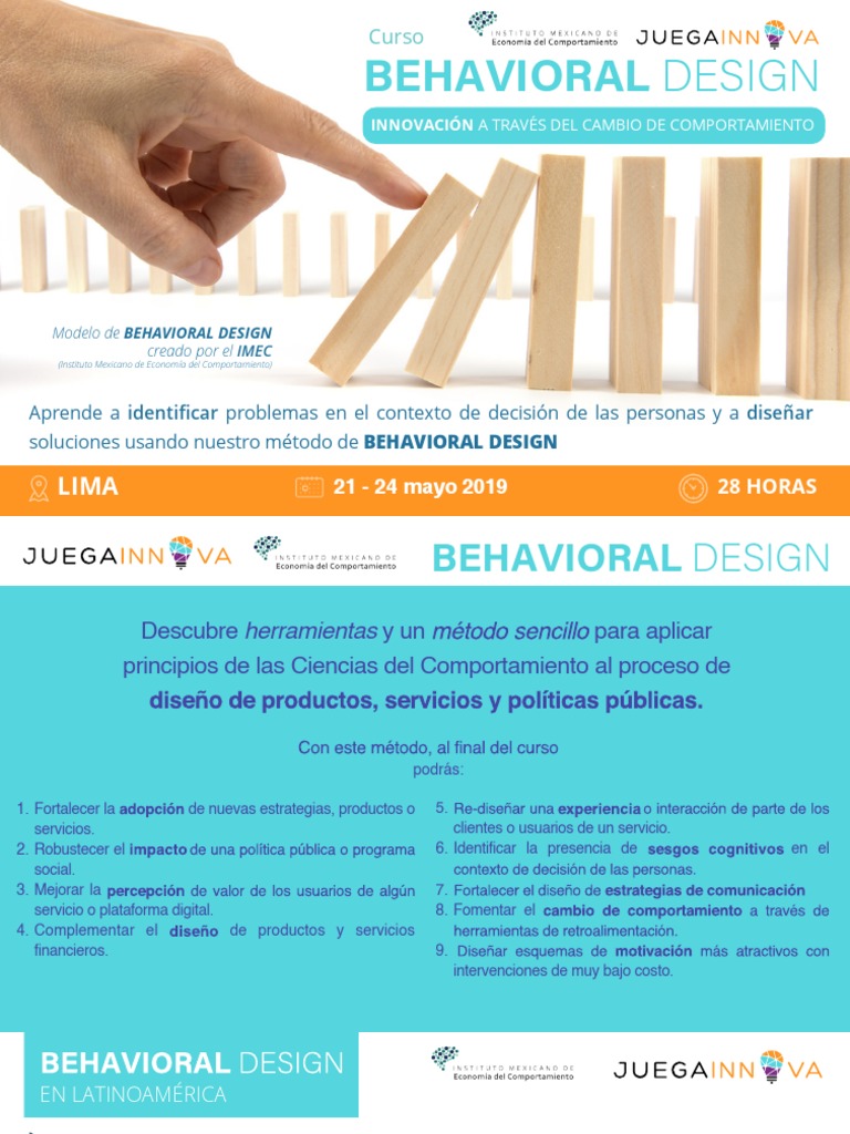 Brochure Behavioral Design.v2 | PDF | Marketing | Economias