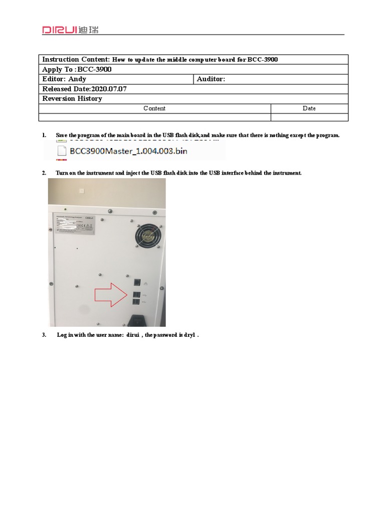 How To Update The Middle Computer Board For Bcc 3900 Pdf