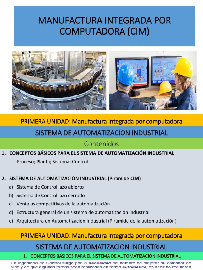 PIRAMIDE CIM - Sist Automat Industrial | PDF | Automatización | Scada