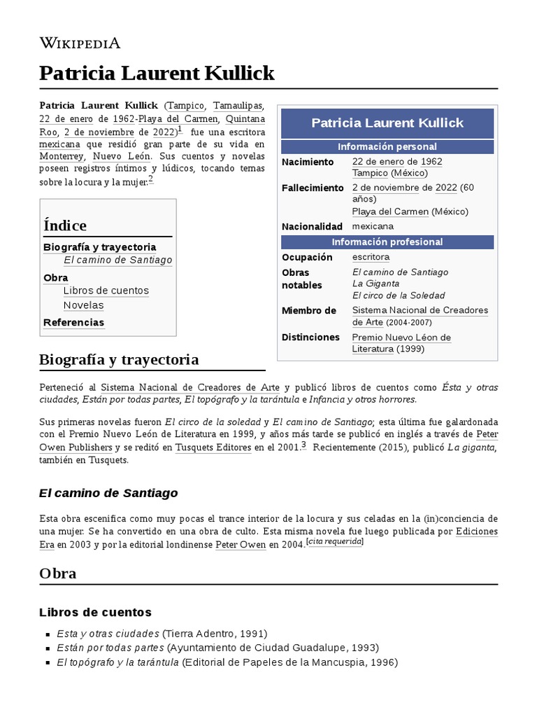 Patricia Laurent Kullick | PDF