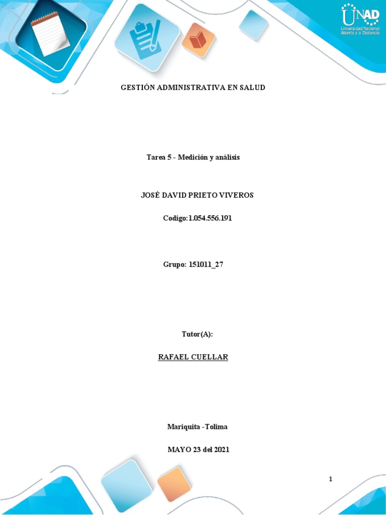 Anexo 3 - Indicadores Básicos en Salud - David Prieto - 151011 - 27 - Tarea5 | PDF | Hospital ...