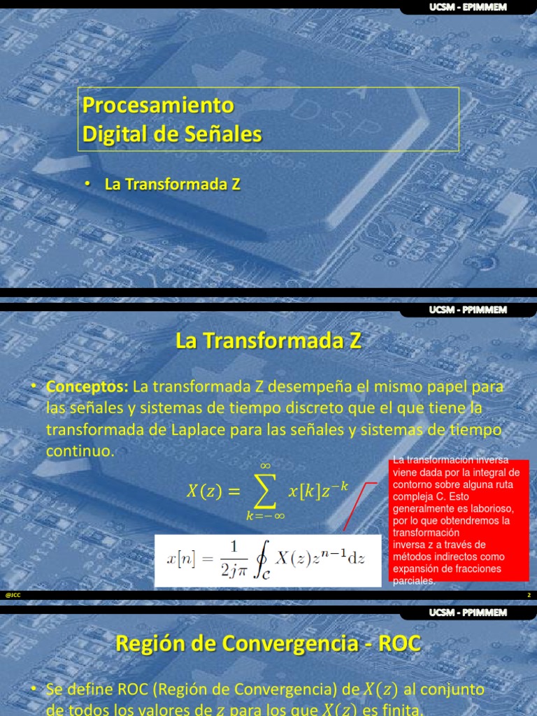 PDS - 6 - Transformada Z v2022 | PDF | Relaciones matematicas | Matemáticas Aplicadas