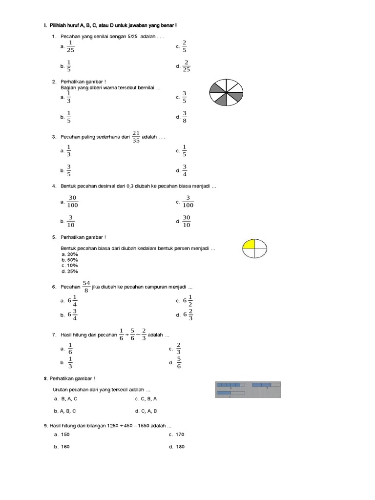 SOAL & Jawaban PAS MTK KELAS 4 GANJIL K13 Ver.2 - WEBSITE WWW - Kherysuryawan.id | PDF