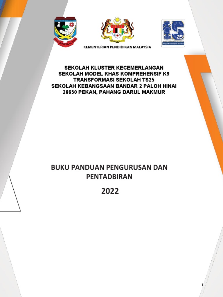 Pengurusan Pentadbiran & Kurikulum (SKB2PH 2022) | PDF