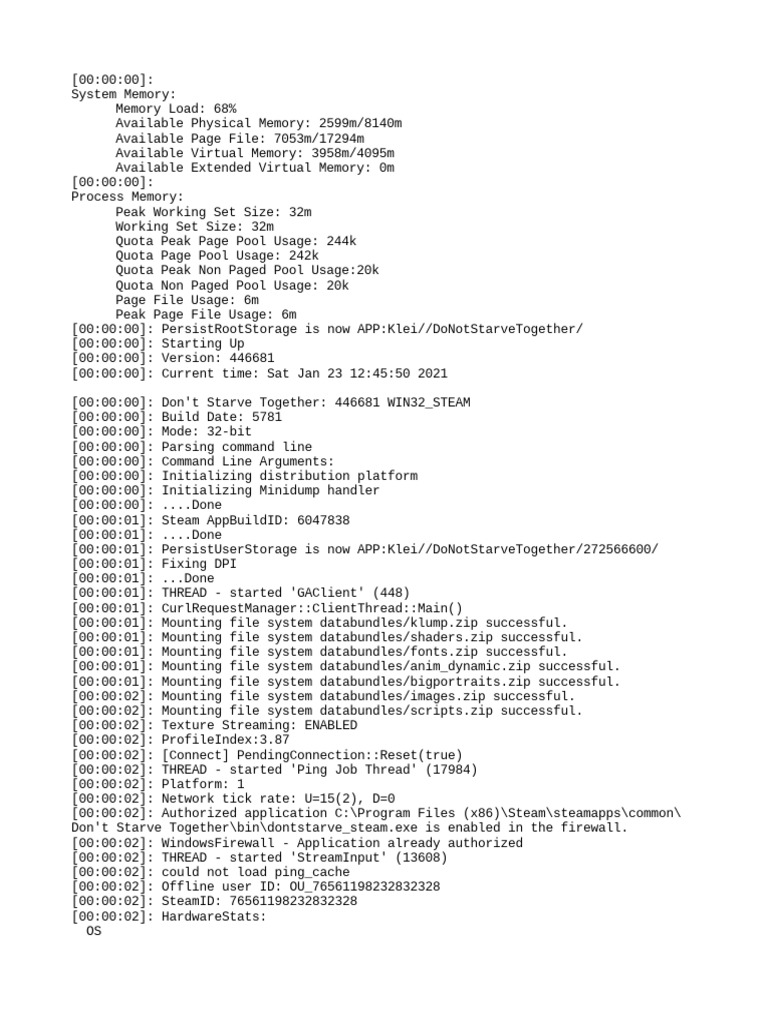 System Memory and Process Memory Report | PDF | Peer To Peer | Software