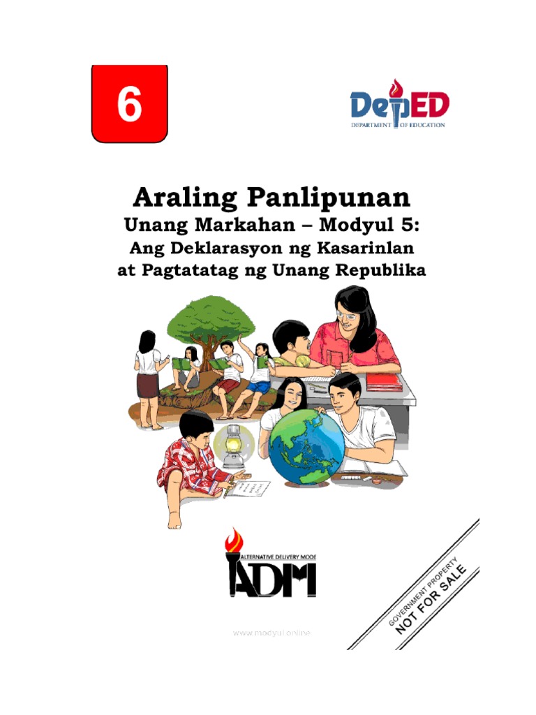 Araling Panlipunan Grade 6 Module 5 | PDF