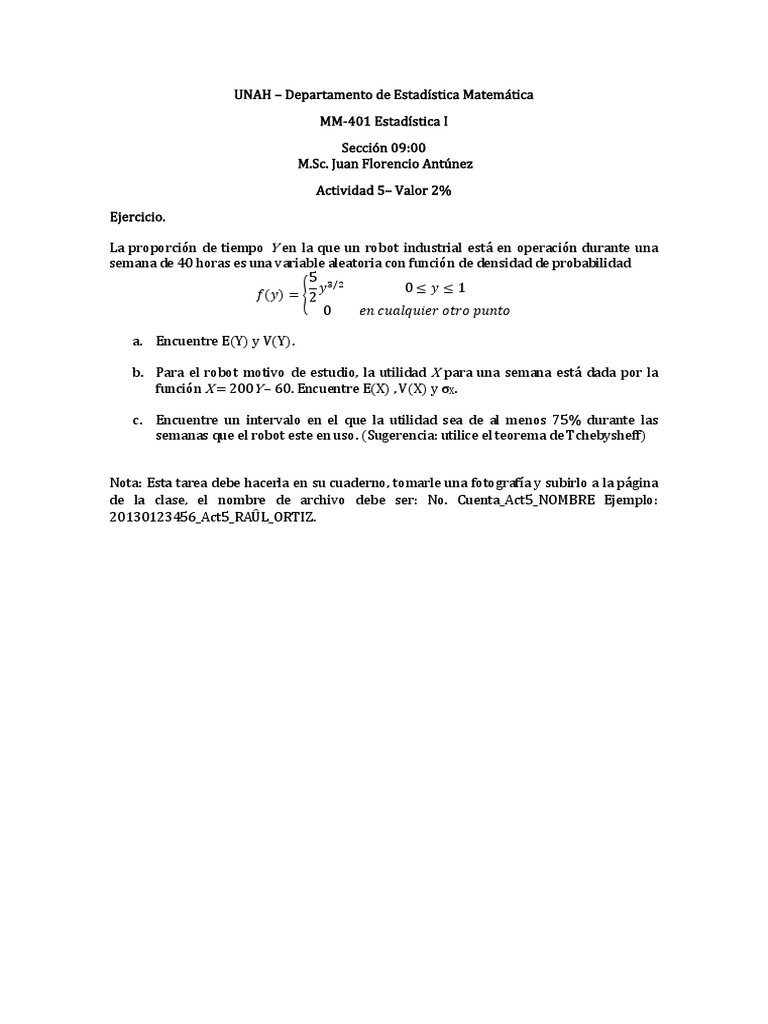 Actividad 5 MM401 | PDF