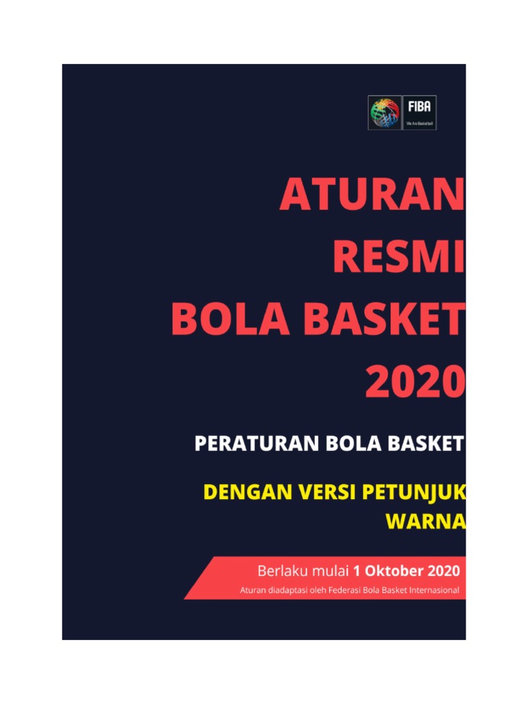 Aturan FIBA Bahasa Indonesia Fix | PDF