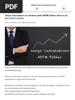 ASTM Tables | PDF | Oils | Resource Extraction