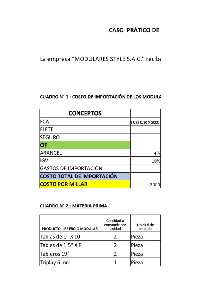 T2 Costos y Cotizaciones Internacionales | PDF | Economias | Comercio