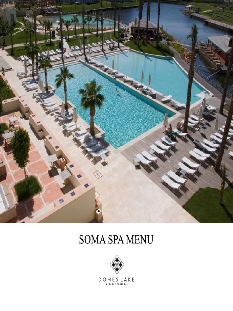 Domes Lake Algarve Soma Spa Menu 2022 | PDF | Massage | Spa