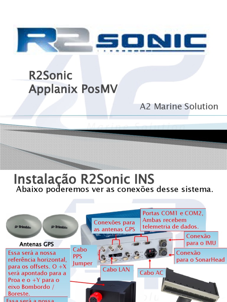 R2Sonic Applanix PosMV | PDF | Firewall (informática) | Programas