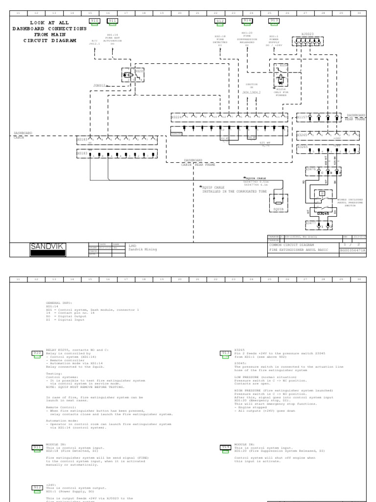 Diagrams LH3 | PDF | Switch | Relay