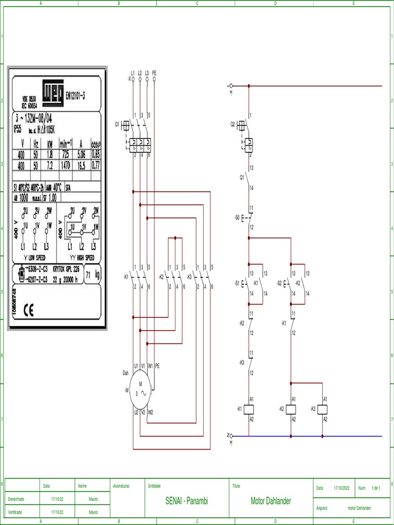 Motor Dahlander | PDF