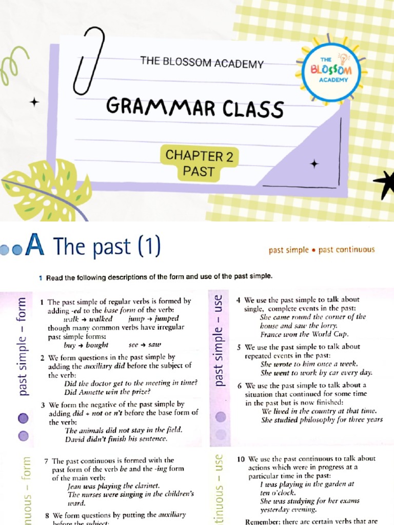 Grammar Chapter 2 | PDF
