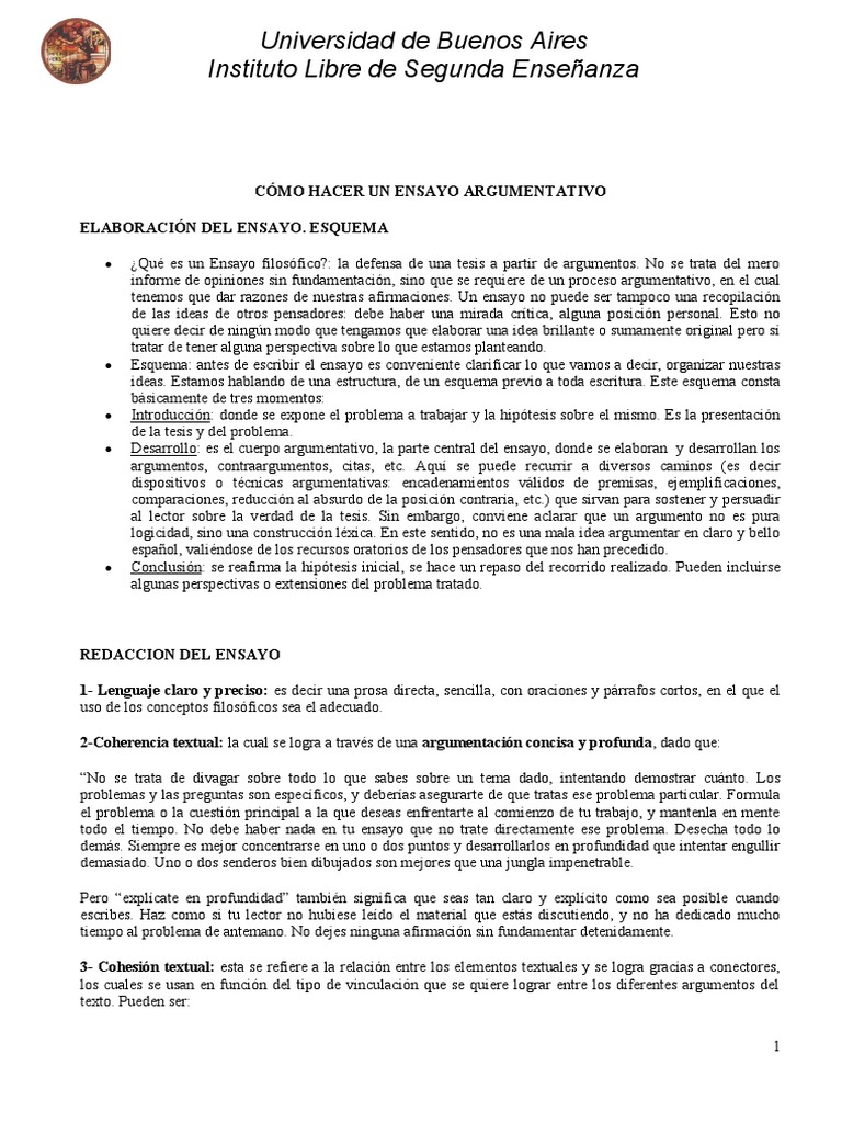 Cómo Hacer Un Ensayo | PDF | Ensayos | Citación