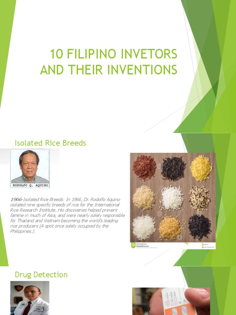10 Filipino Invetors and Their Inventions | PDF | Train | Truck