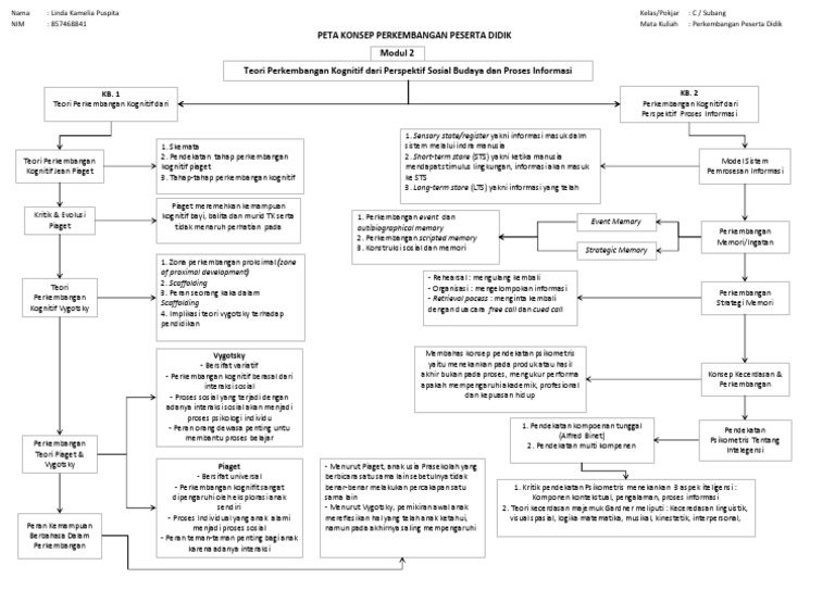 Peta Pemetaan Modul 2 | PDF